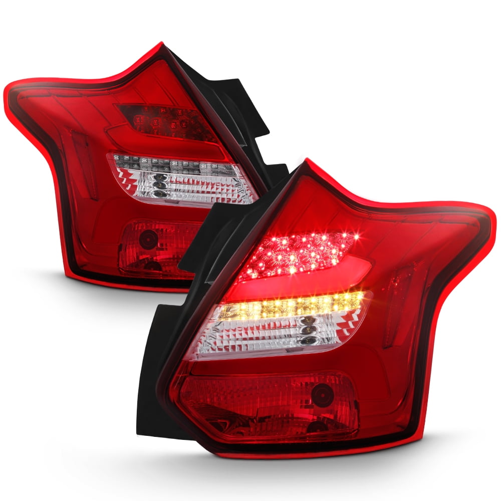 2012-2014 Ford Focus Hatchback [SEQUENTIAL] LED Tube Tail Lights Lamp ...