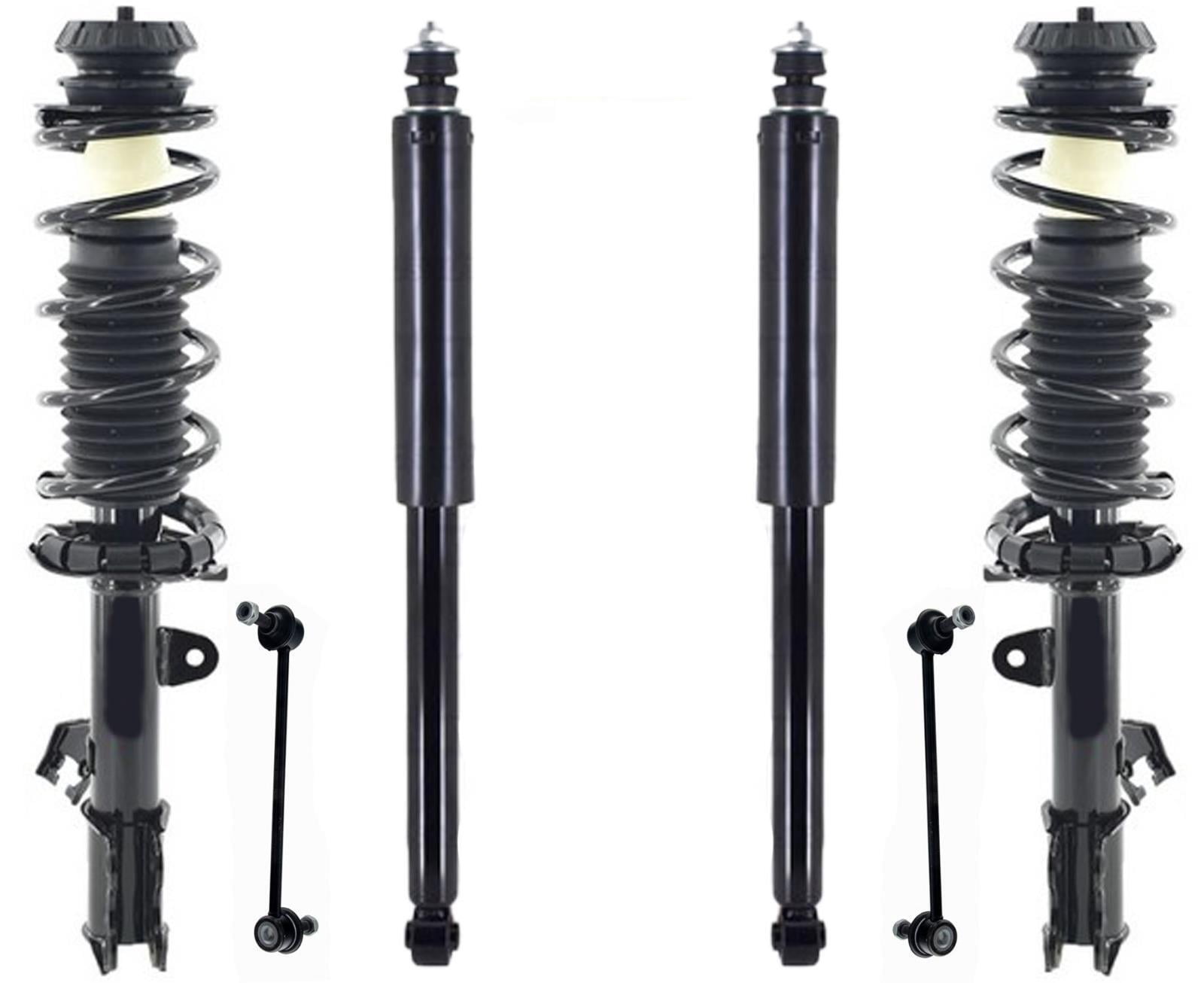 2012-2014 for Nissan for Versa Front Struts & Rear Shocks Kit - Left ...