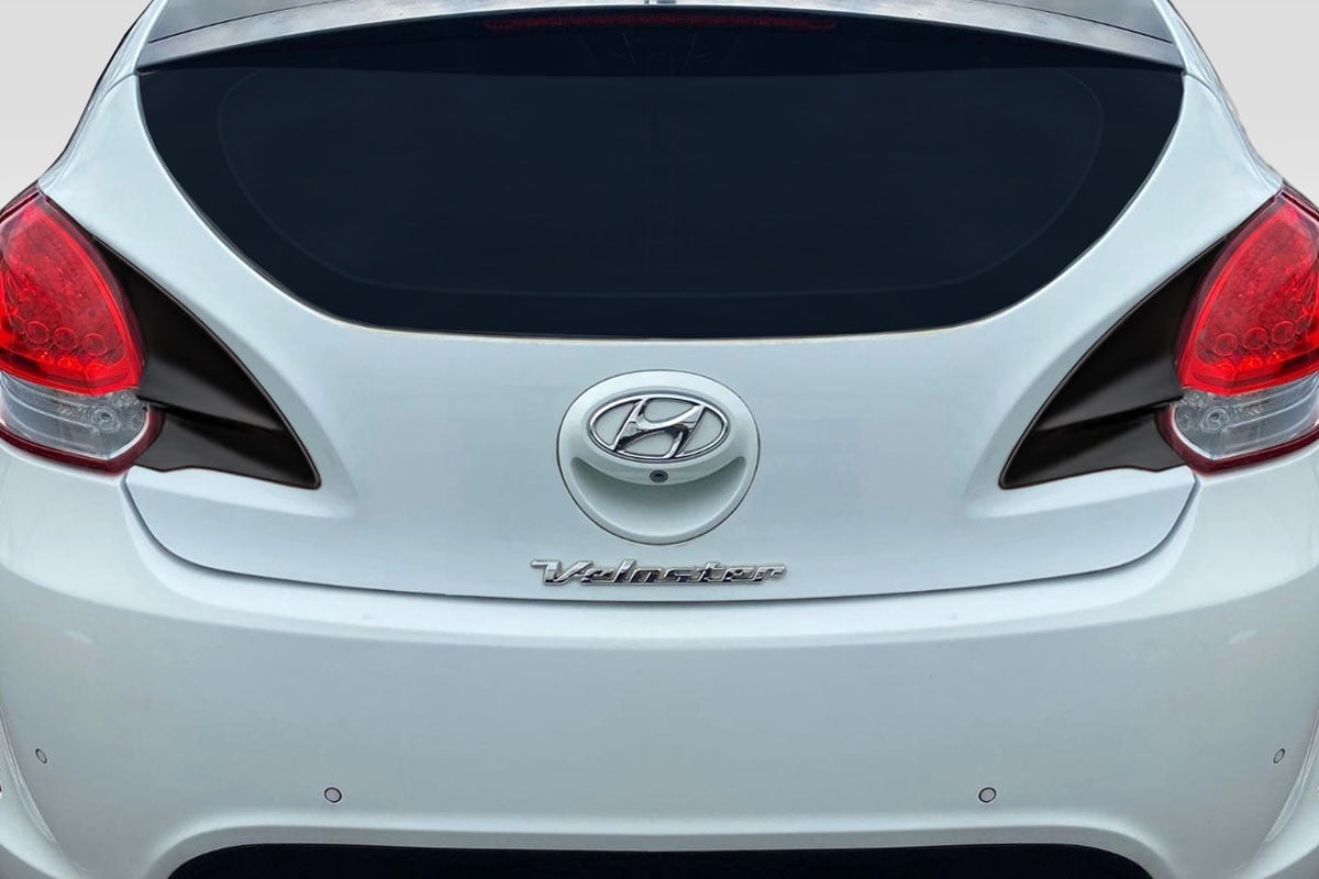 2012-2017 Hyundai Veloster Turbo Duraflex Minda Rear Hatch Louvers - 2 ...