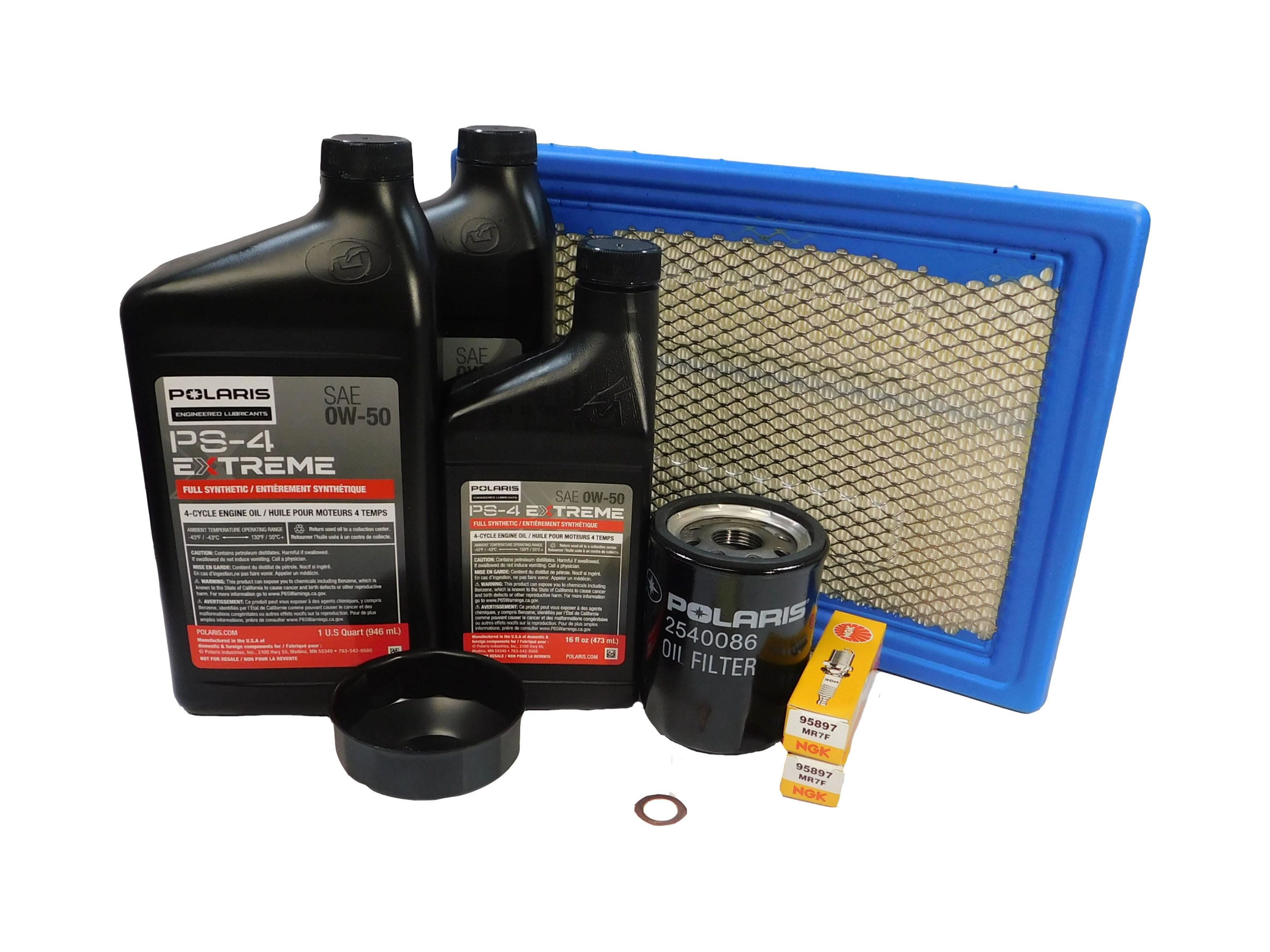Polaris OEM XTRM Full Service Kit & Filter Wrench for Ranger XP 900 ...