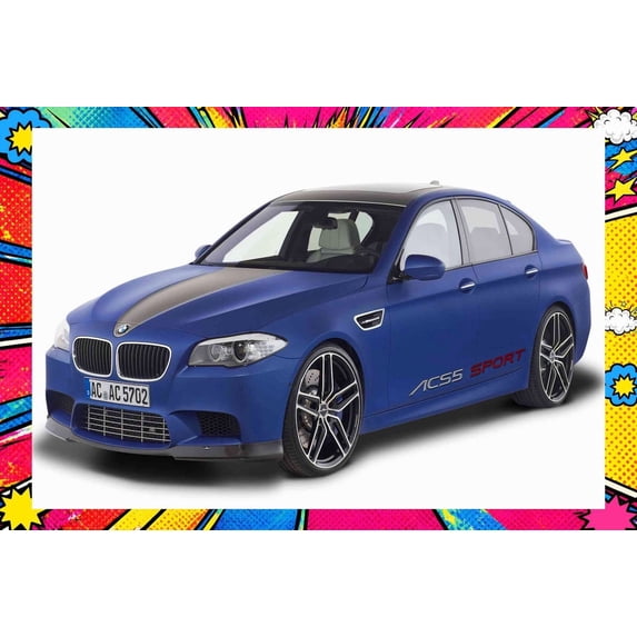 2012 AC Schnitzer ACS5 Sport - Pop Art Edition | 24x36 Inch Glossy ...