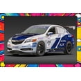 2012 Acura ILX Endurance Racer - Pop Art Edition | 24x36 Inch Rolled ...