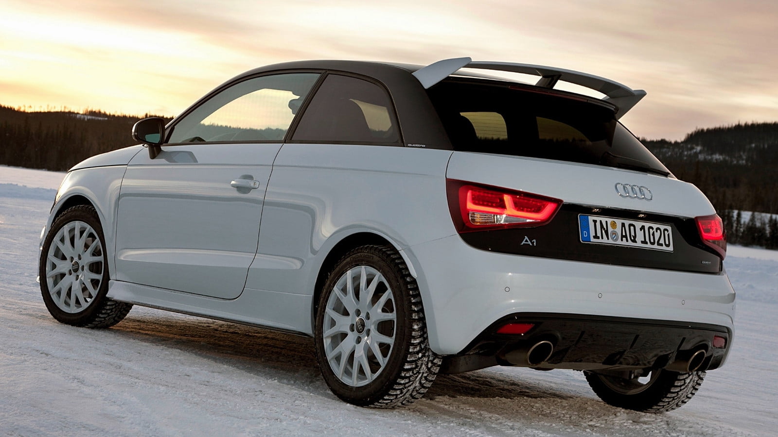 2012 Audi A1 Quattro - 24x36 Inch Laminated Poster - Stunning Detail ...
