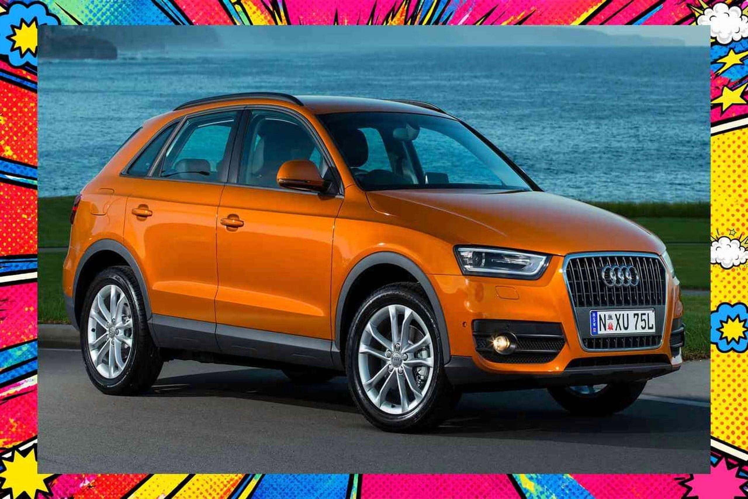 2012 Audi Q3 AU Style B - Pop Art Edition | 24x36 Inch Laminated Poster ...