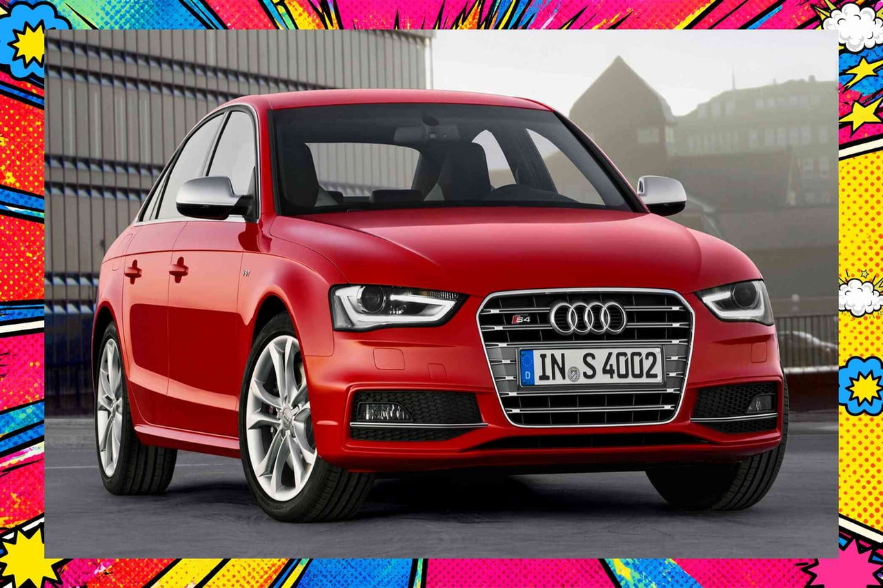 2012 Audi S4 Sedan - Pop Art Edition | 20x30 Inch Laminated Poster ...