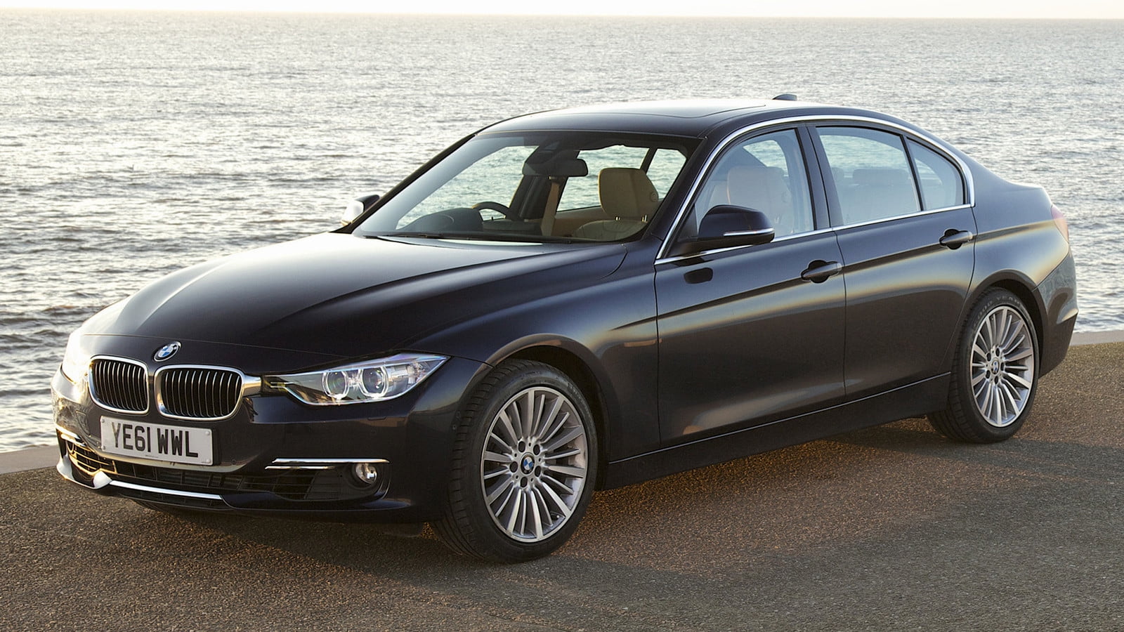2012 BMW 3 Series UK - 24x36 Inch Glossy Laminated Poster - Stunning ...