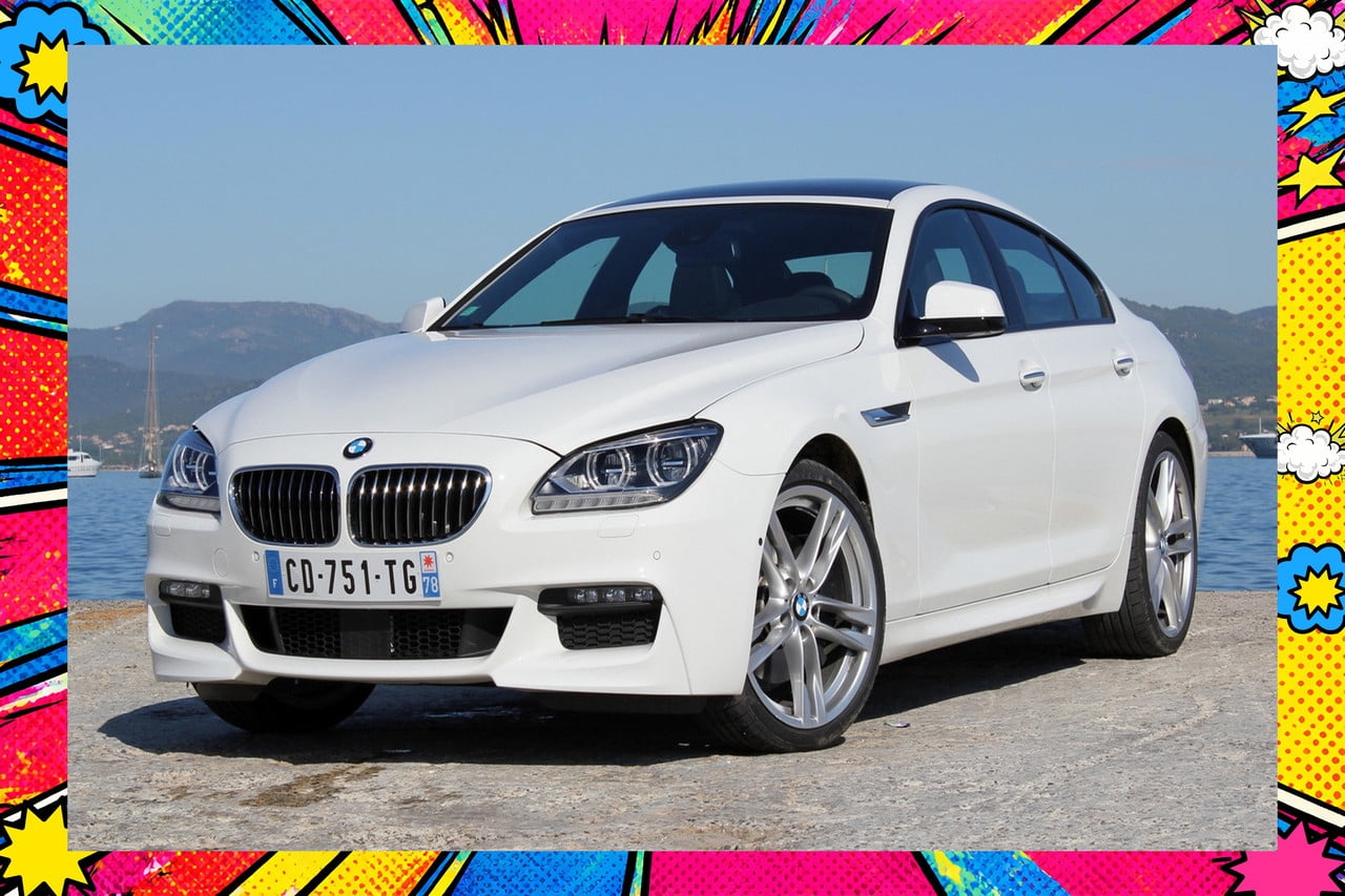 2012 BMW 6 Series Gran Coupe M Sport - Pop Art Edition | 24x36 Inch ...
