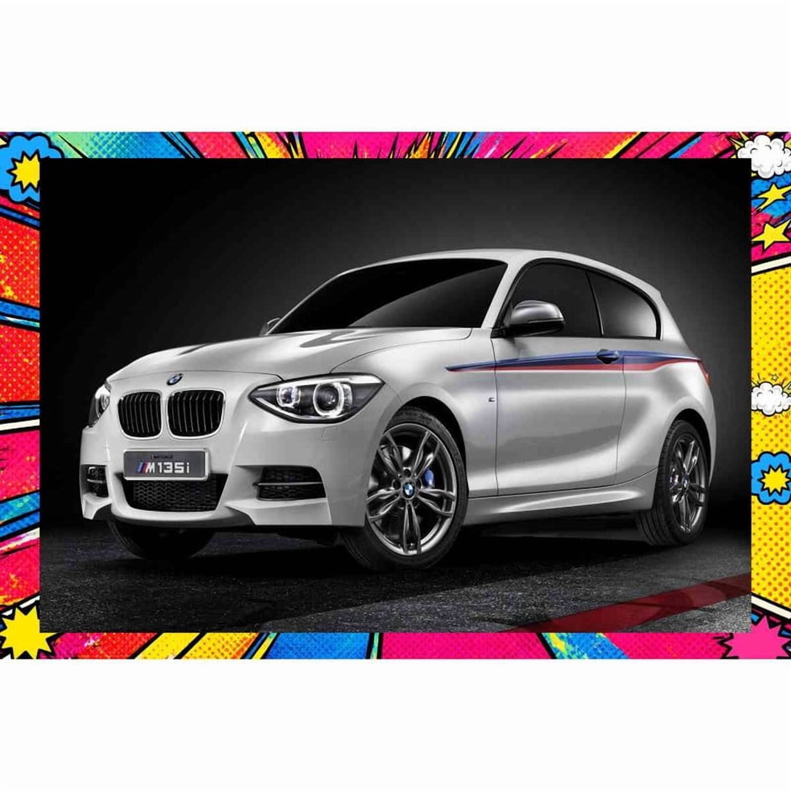 2012 BMW Concept M135i - Pop Art Edition | 24x36 Inch Glossy Laminated ...