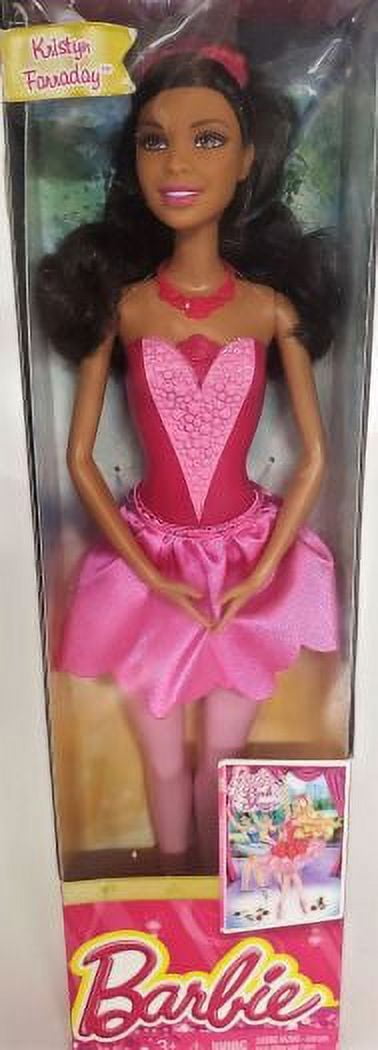 2012 Barbie in The Pink Shoes Ballerina Kristyn Farraday Doll African ...