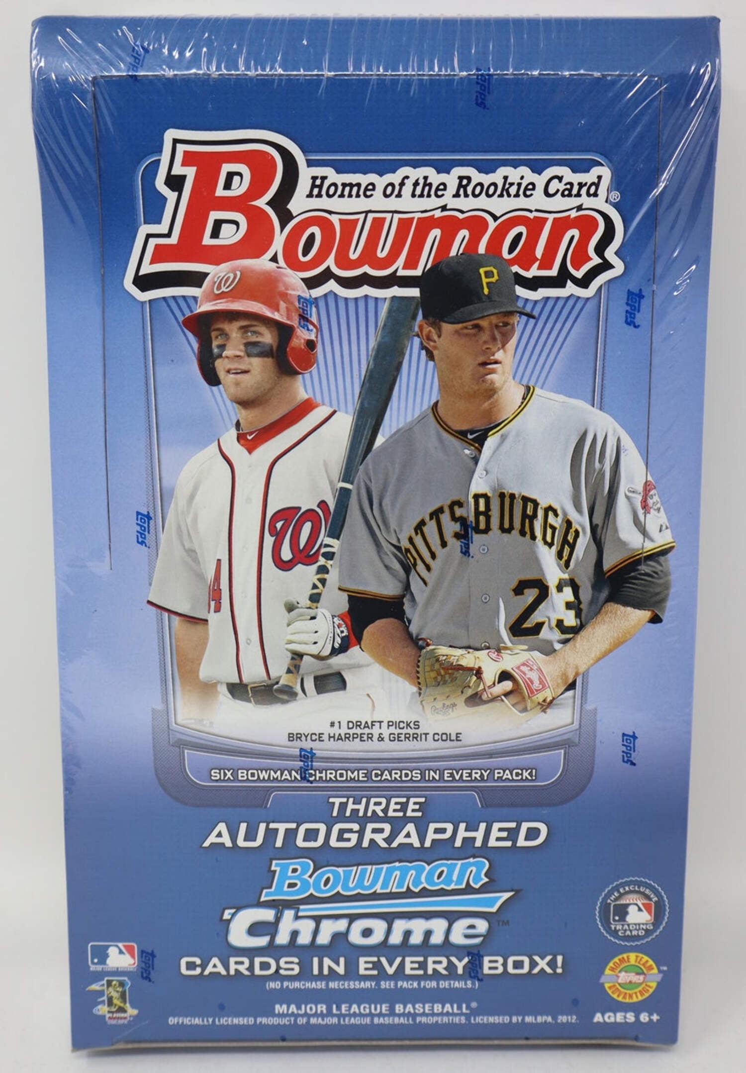 2012 Bowman Baseball Jumbo Box (HTA) (12/32) - Walmart.com