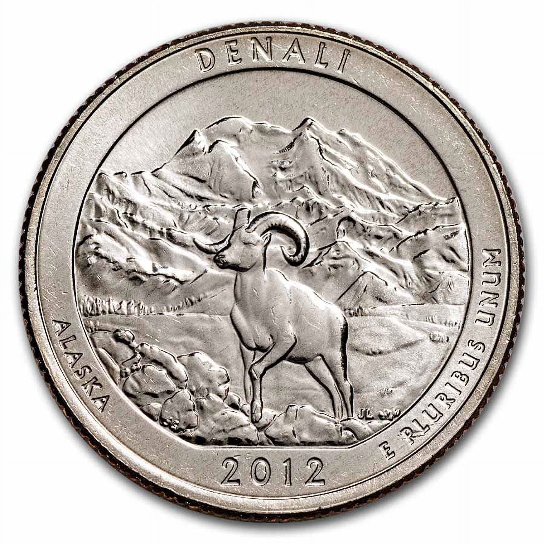 2012-D ATB Quarter Denali National Park & Reserve BU - Walmart.com