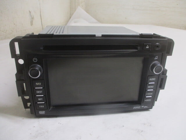 Pre-Owned 2012 GMC Acadia Single Disc CD DVD Navigation Player Radio ...