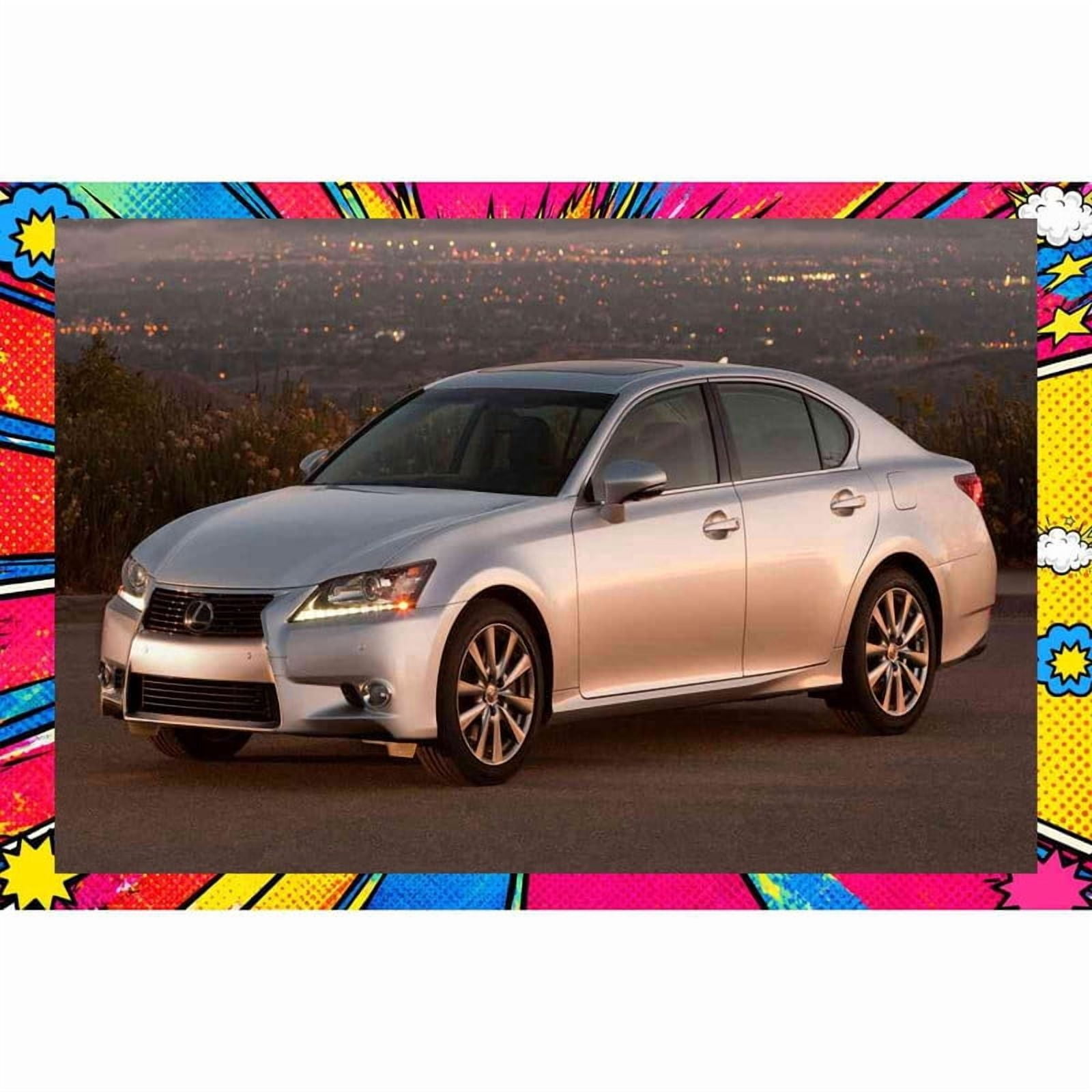 2012 Lexus GS UK - Pop Art Edition | 12x18 Inch Laminated Poster ...