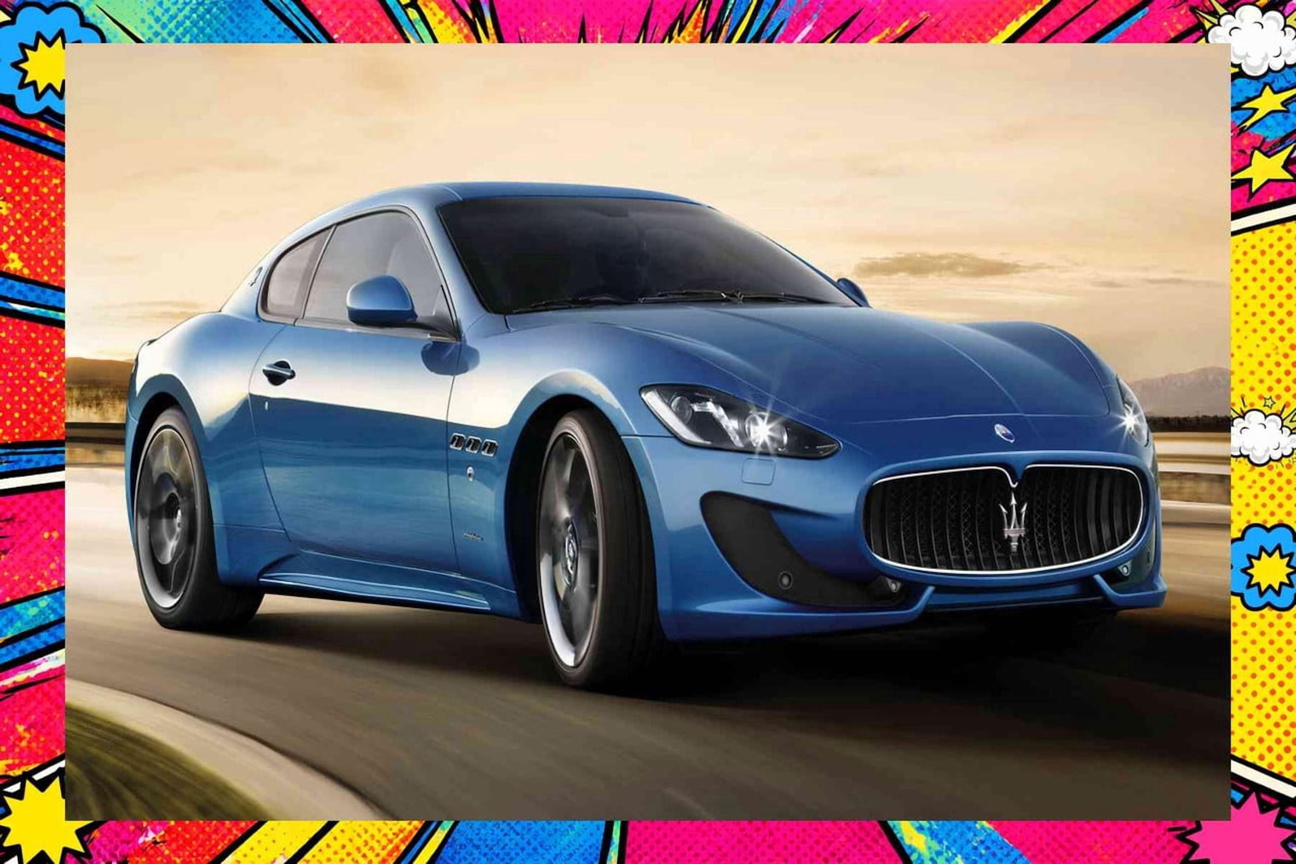 2012 Maserati GranTurismo Sport Style A - Pop Art Edition | 24x36 Inch ...
