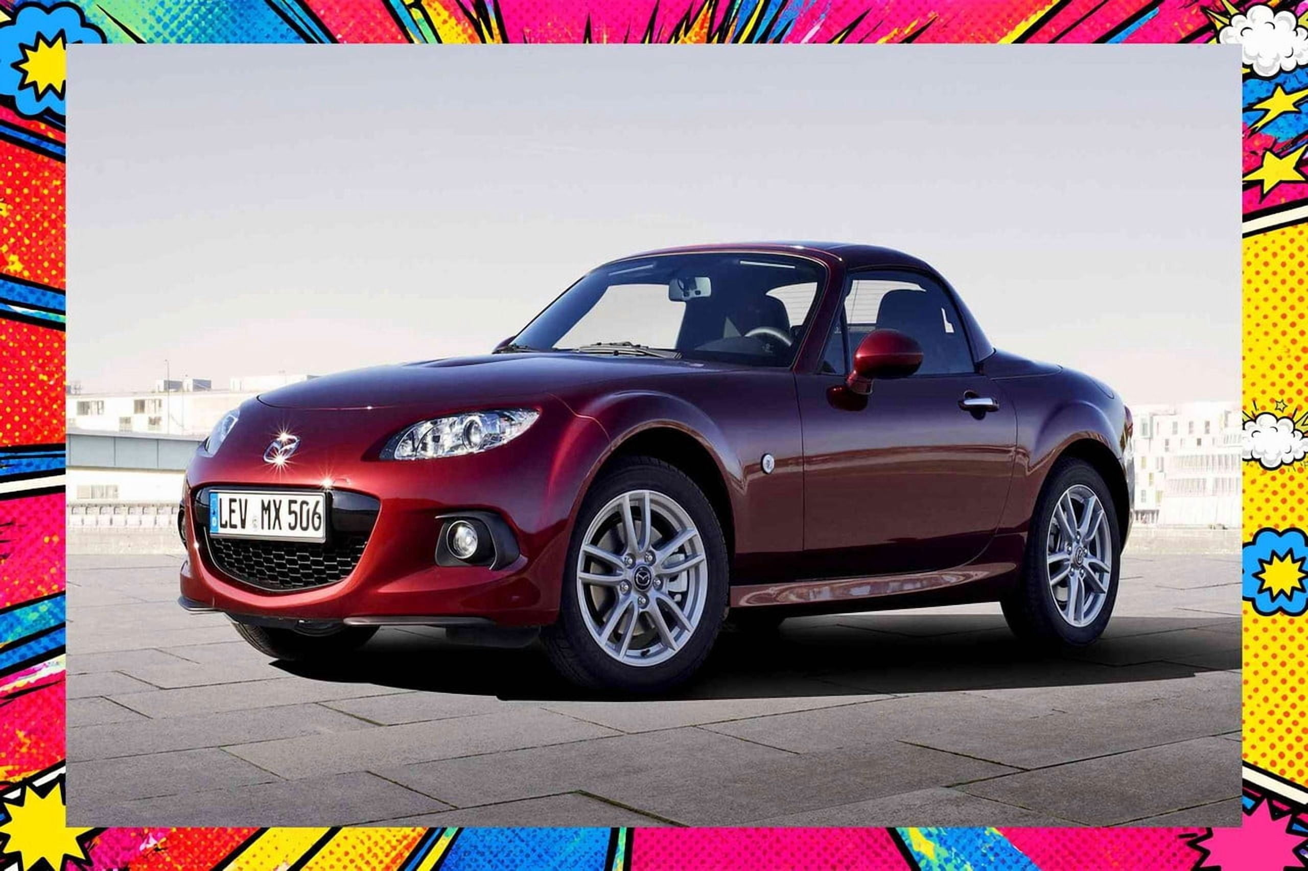 2012 Mazda MX-5 Roadster Coupe - Pop Art Edition | 24x36 Inch Glossy ...