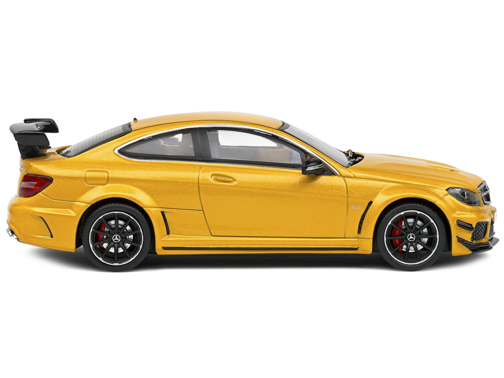 2012 Mercedes-Benz C63 AMG Black Series Solarbeam Yellow Metallic 1/43 ...