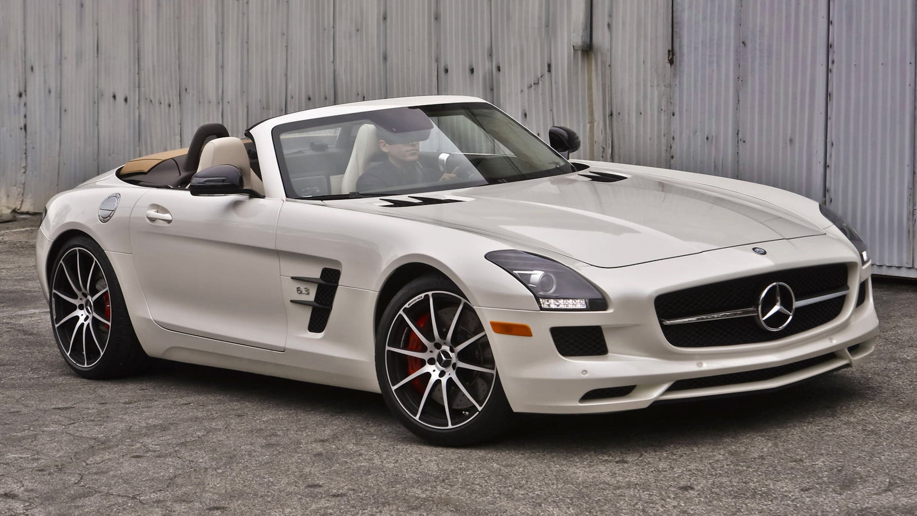 2012 Mercedes-Benz SLS AMG GT Roadster US Car Poster - 24x36 Inch ...
