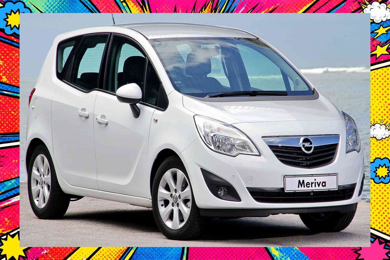 2012 Opel Meriva ZA - Pop Art Edition | 24x36 Inch Glossy Laminated ...