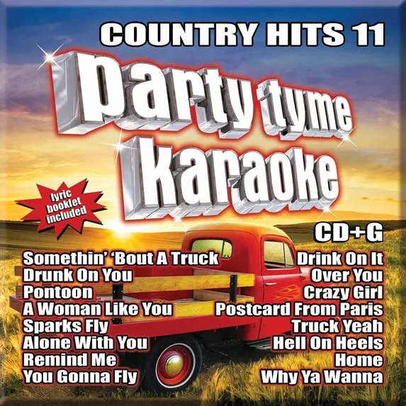 2012 Party Tyme Karaoke Country Hits 11 Inc Taylor Swift, Tim Mcgraw ...