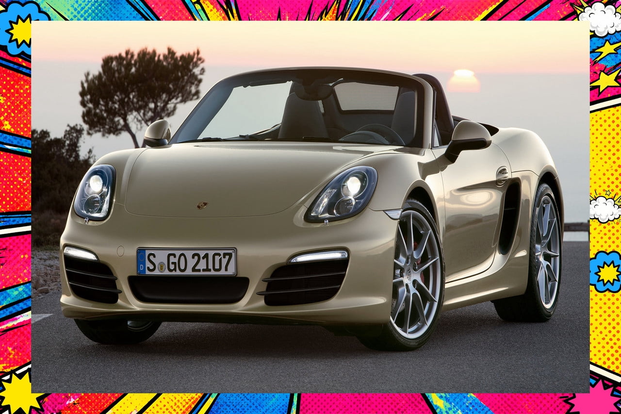 2012 Porsche Boxster S - Pop Art Edition | 20x30 Inch Glossy Laminated ...