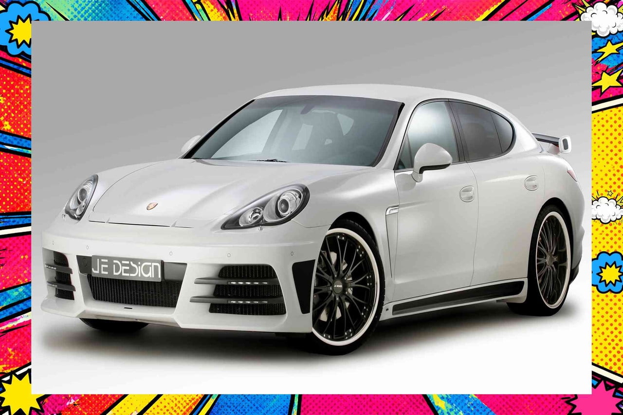 2012 Porsche Panamera by JE Design - Pop Art Edition | 24x36 Inch ...