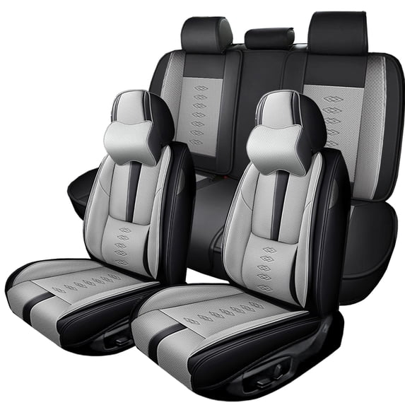 2012 for TOYOTA PRIUS PLUG-IN Car Seat Cover, Leather 5 Seats Full Set ...