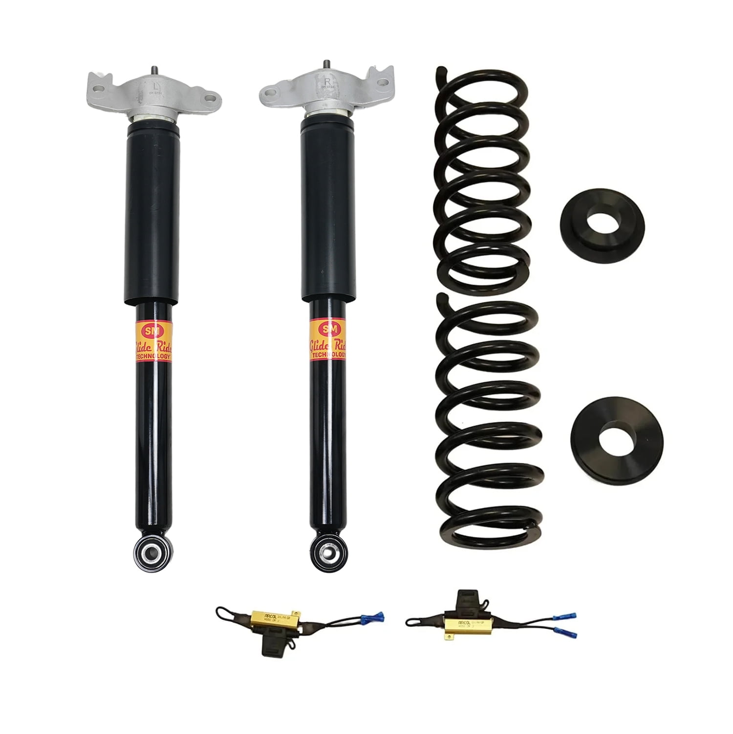 Strutmasters Rear Air Suspension Conversion Kit compatible with 2013 ...