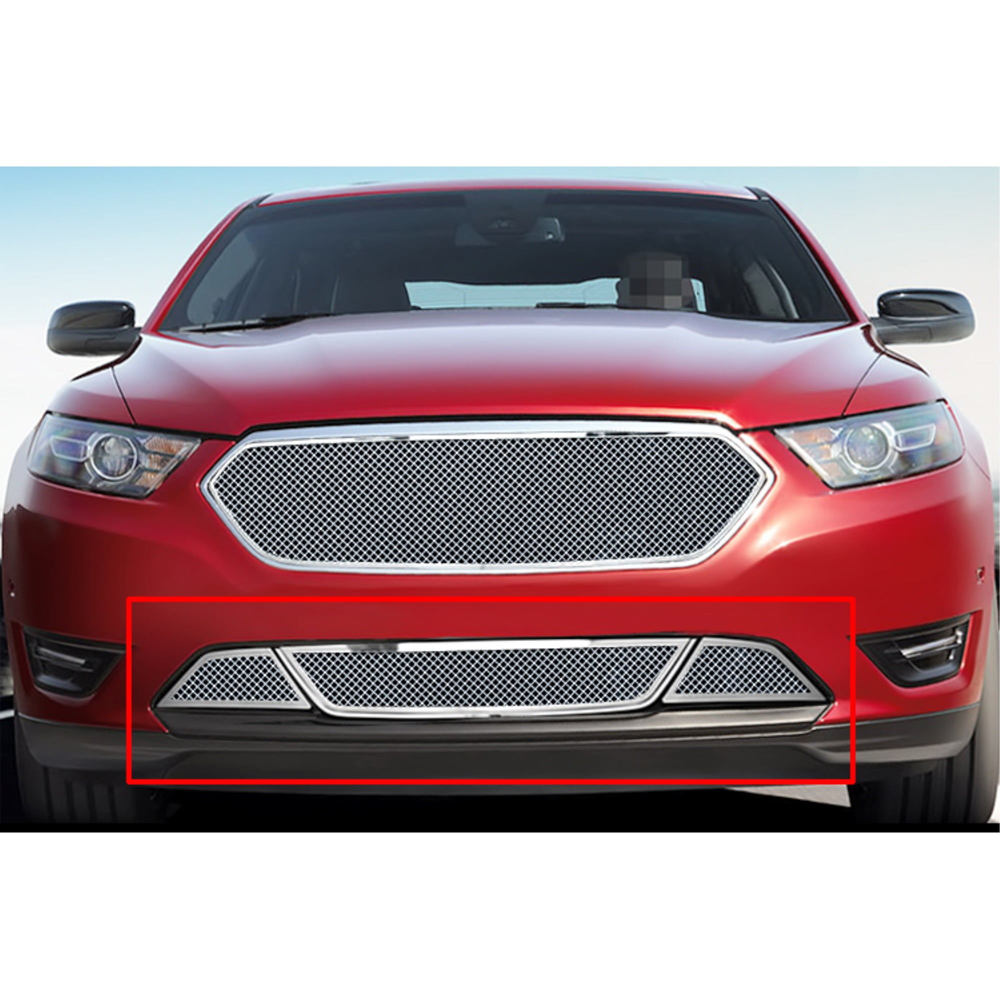 Ford Taurus 2013-2019 Front Accessories: Stainless Steel Polished ...