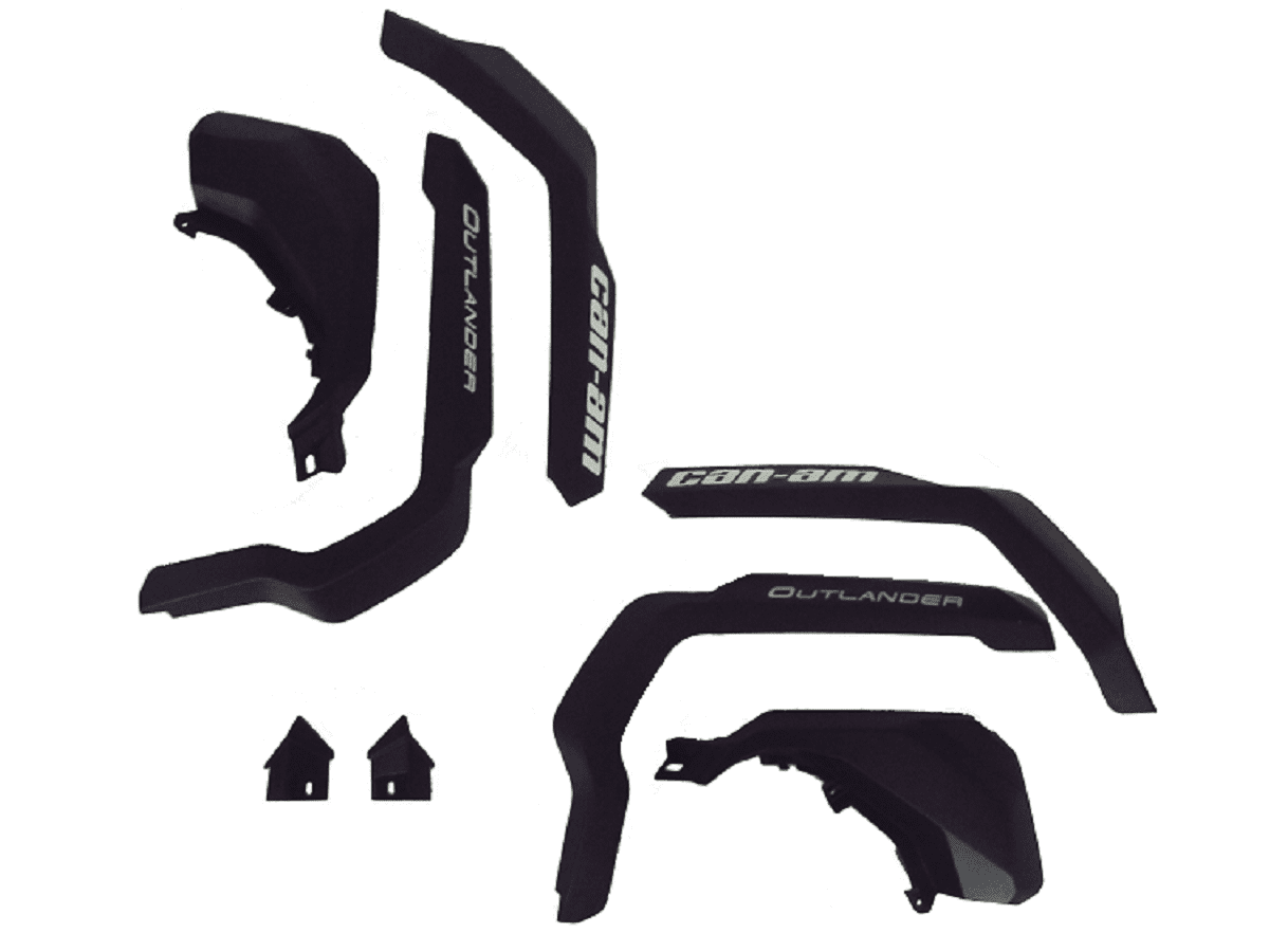 2013-2021 Can-Am Outlander Max R OEM Mud Guard Kit Fender Flares ...