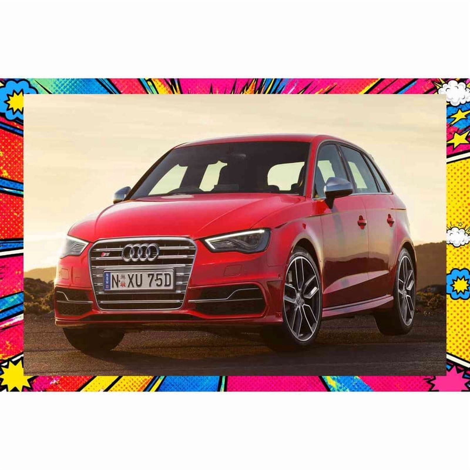 2013 Audi S3 Sportback AU - Pop Art Edition | 24x36 Inch Laminated ...