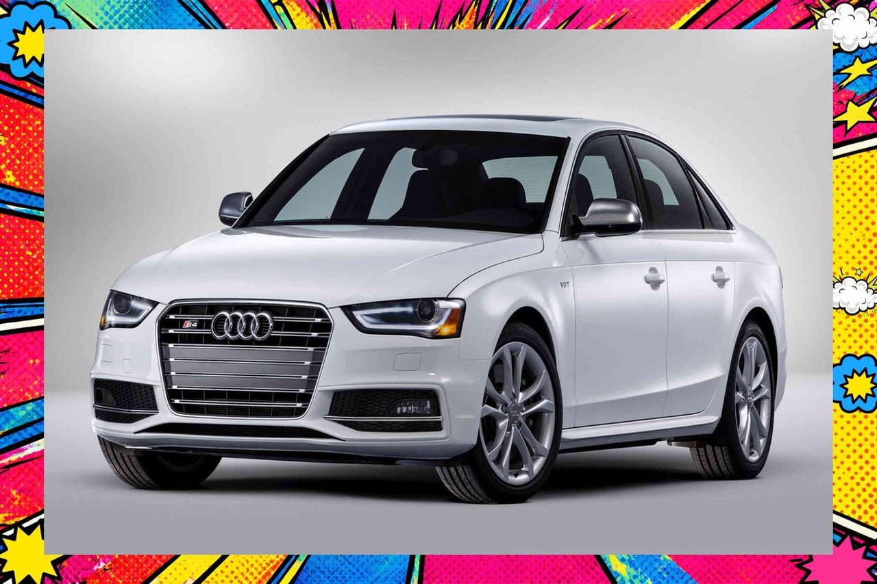 2013 Audi S4 Sedan - Pop Art Edition | 20x30 Inch Laminated Poster ...