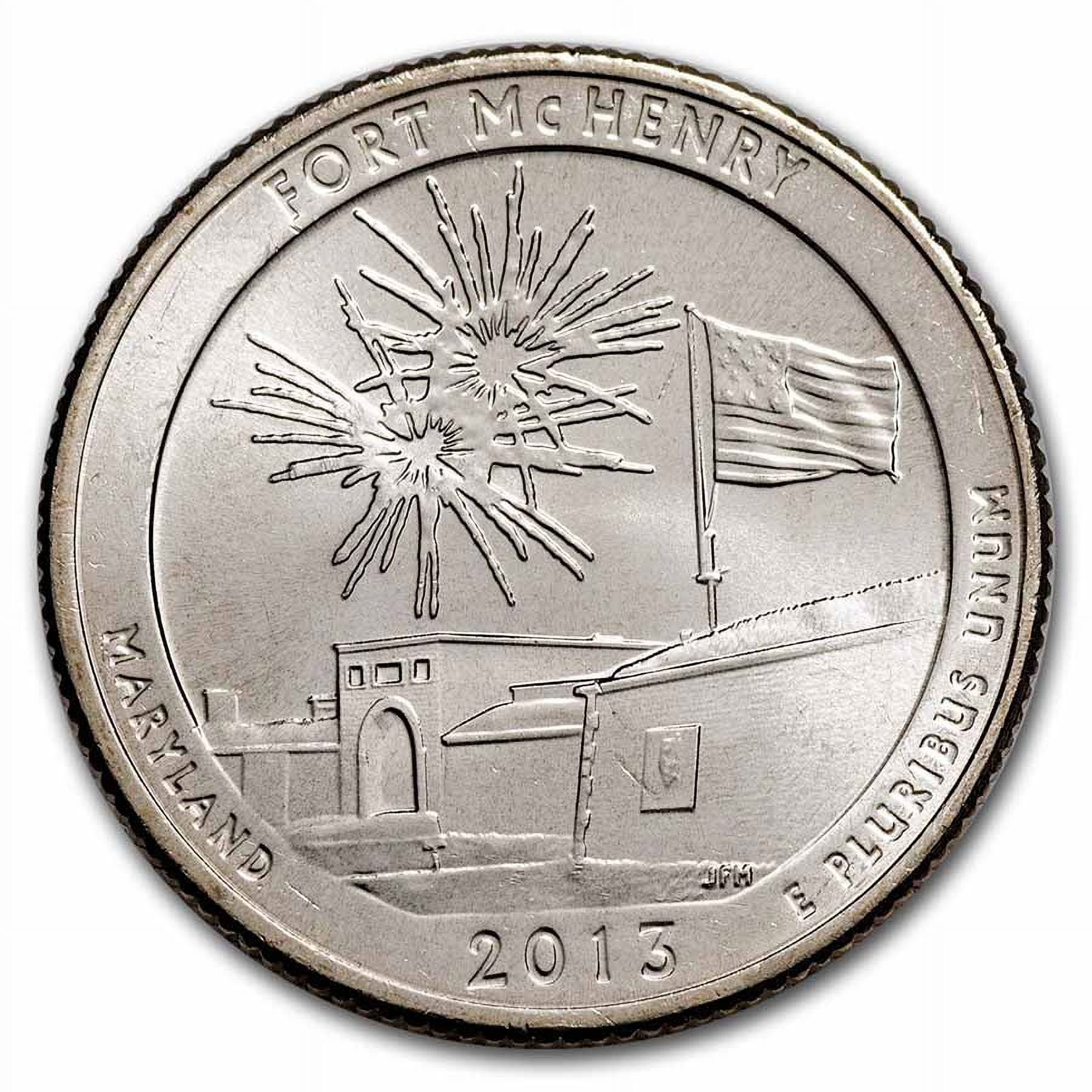 2013-D ATB Quarter Ft. McHenry National Monument/Shrine BU - Walmart.com