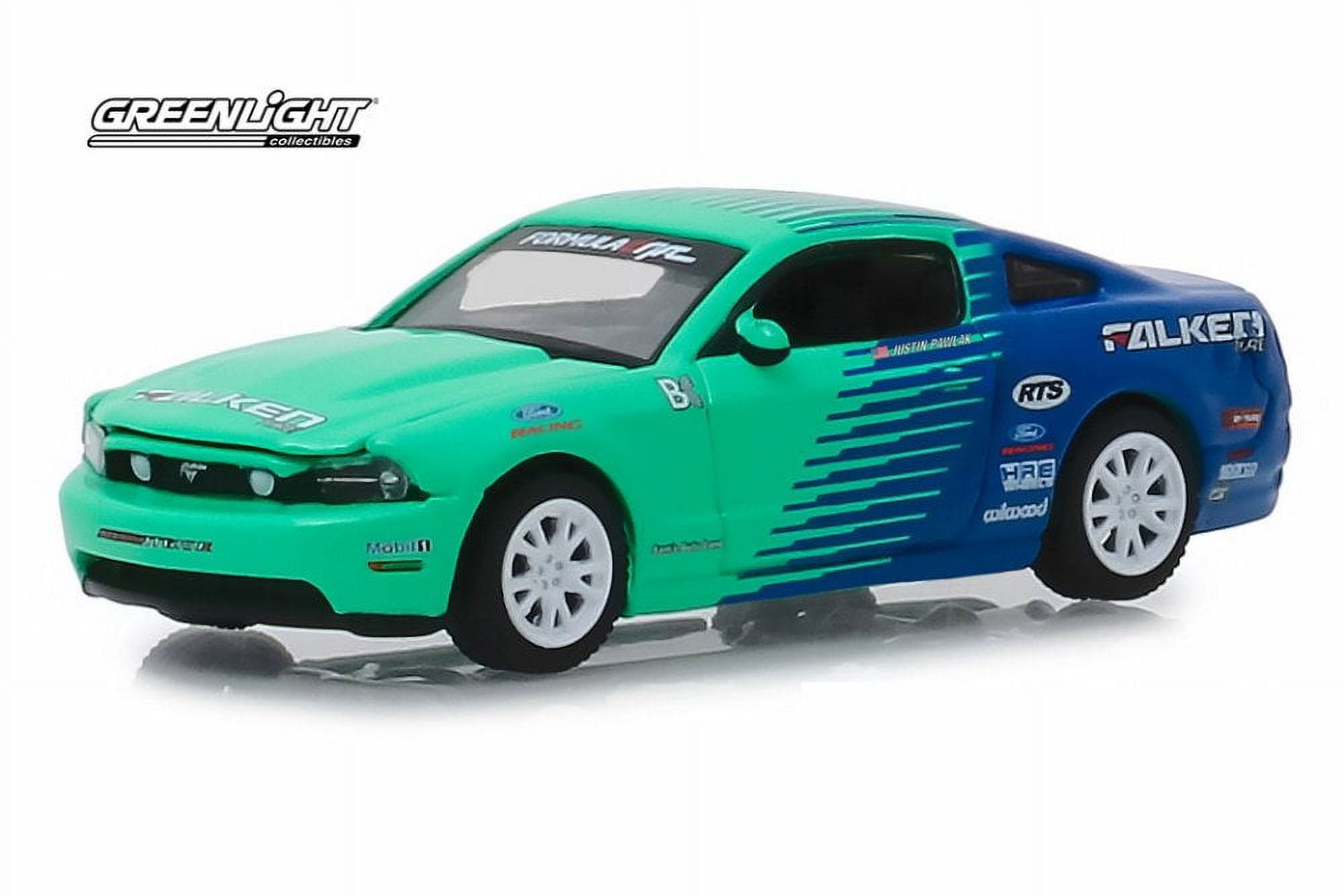 2013 Ford Mustang GT Falken Tires Hard Top, Green with Blue ...