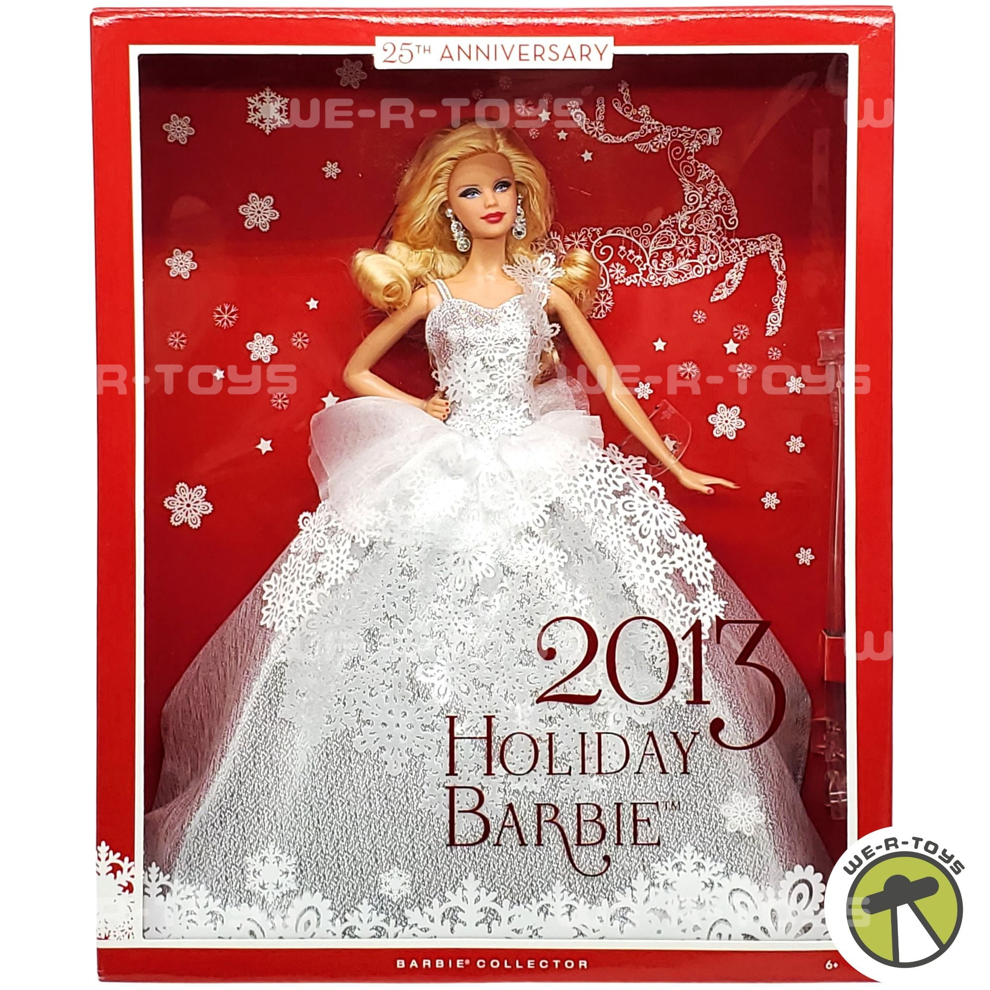 Mattel Holiday Barbie Doll - 25th Anniversary Collectible - Model X8271 ...