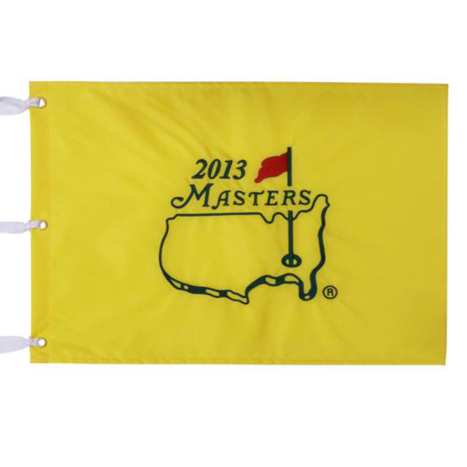 2013 Masters Embroidered Unsigned Golf Pin Flag - Adam Scott Champion ...