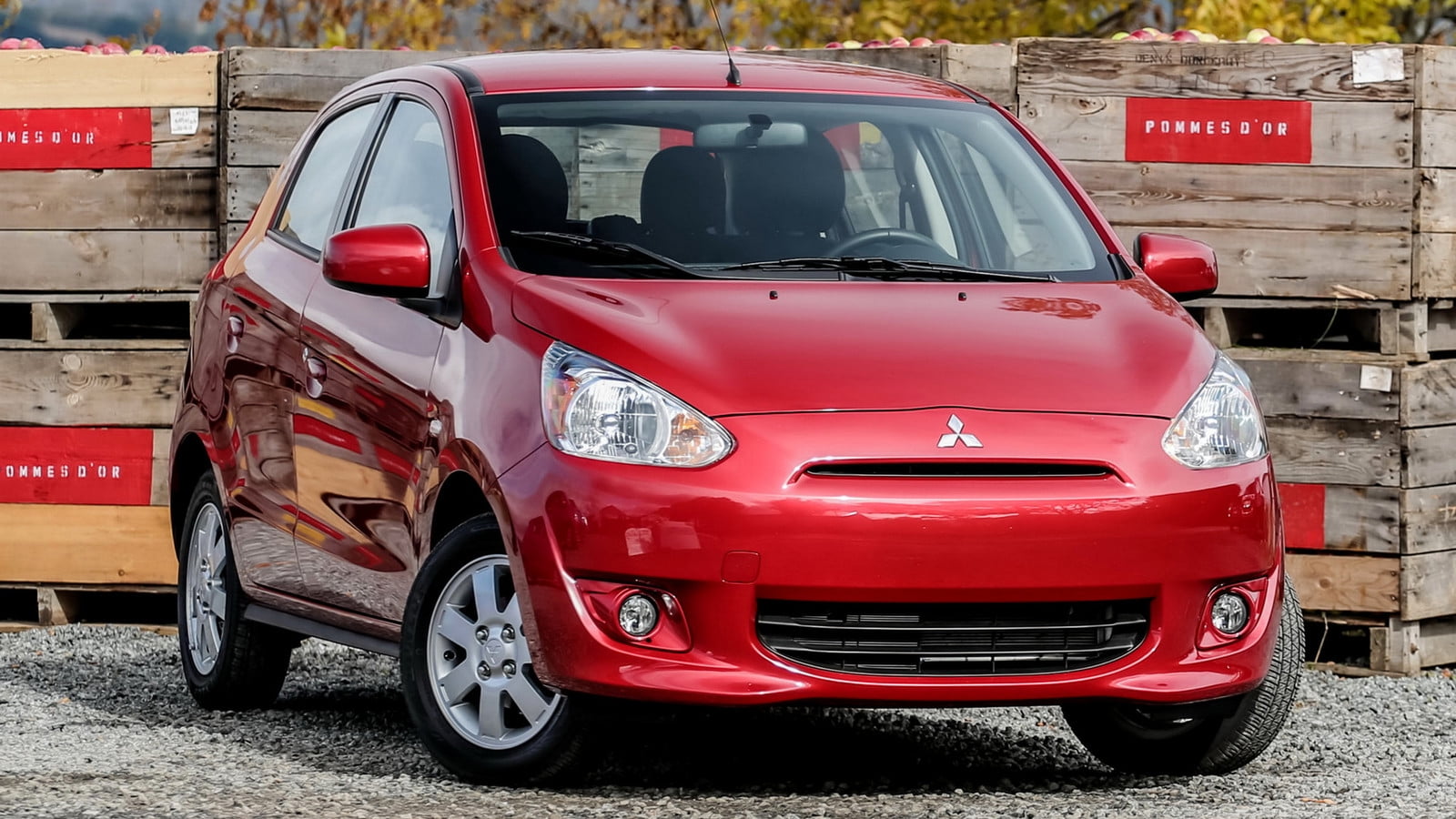 2013 Mitsubishi Mirage - 24x36 Inch Laminated Poster - Stunning Detail ...