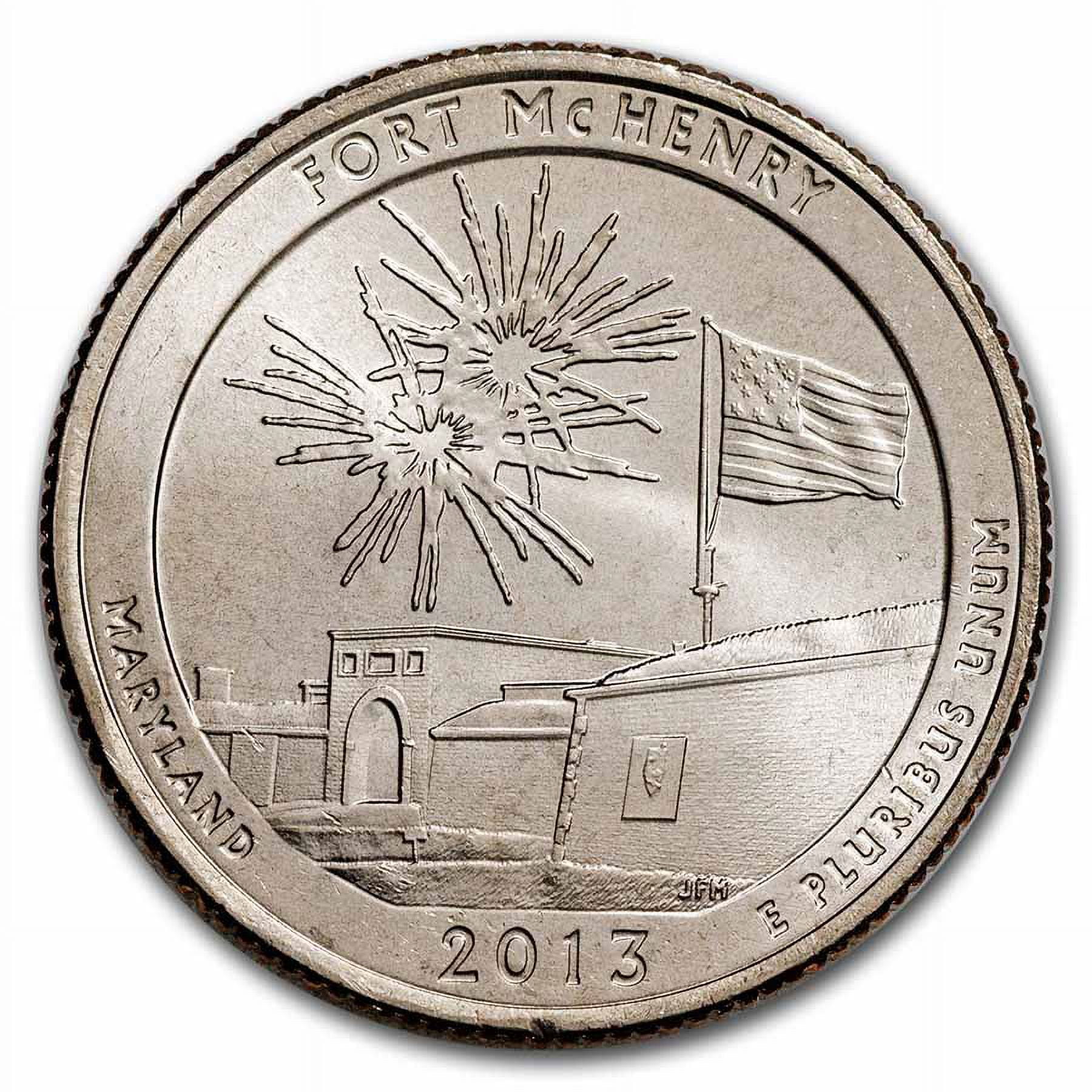2013-P ATB Quarter Ft. McHenry National Monument/Shrine BU - Walmart.com