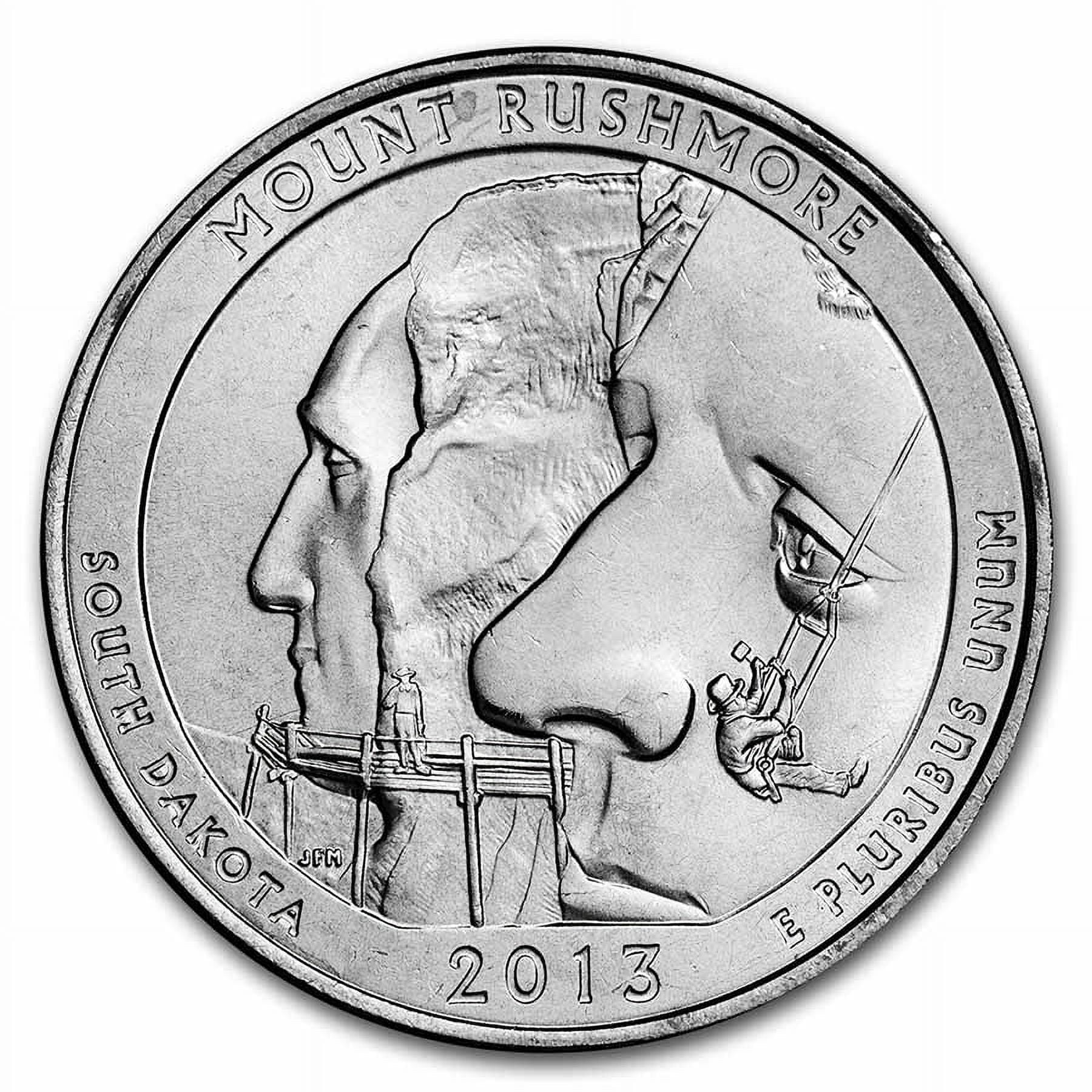 2013-P ATB Quarter Mount Rushmore National Memorial BU - Walmart.com