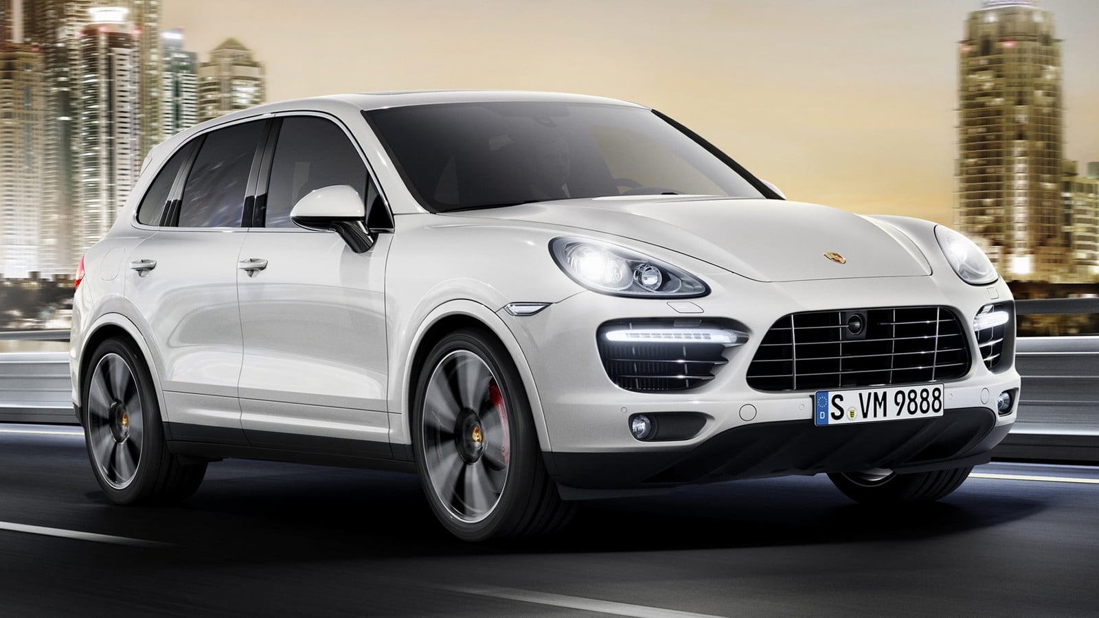 2013 Porsche Cayenne Turbo S Car - 24x36 Inch Glossy Laminated Poster ...