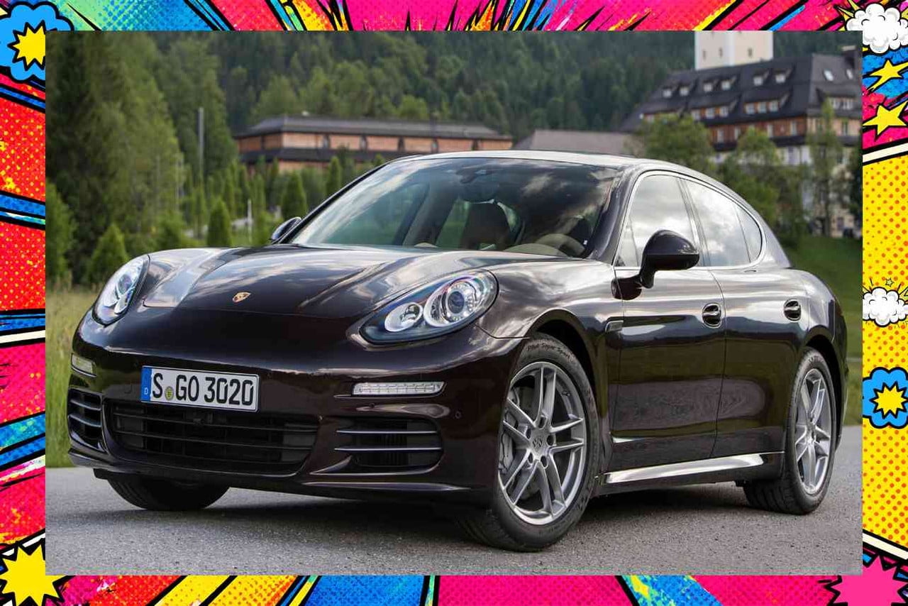 2013 Porsche Panamera S - Pop Art Edition | 24x36 Inch Glossy Laminated ...