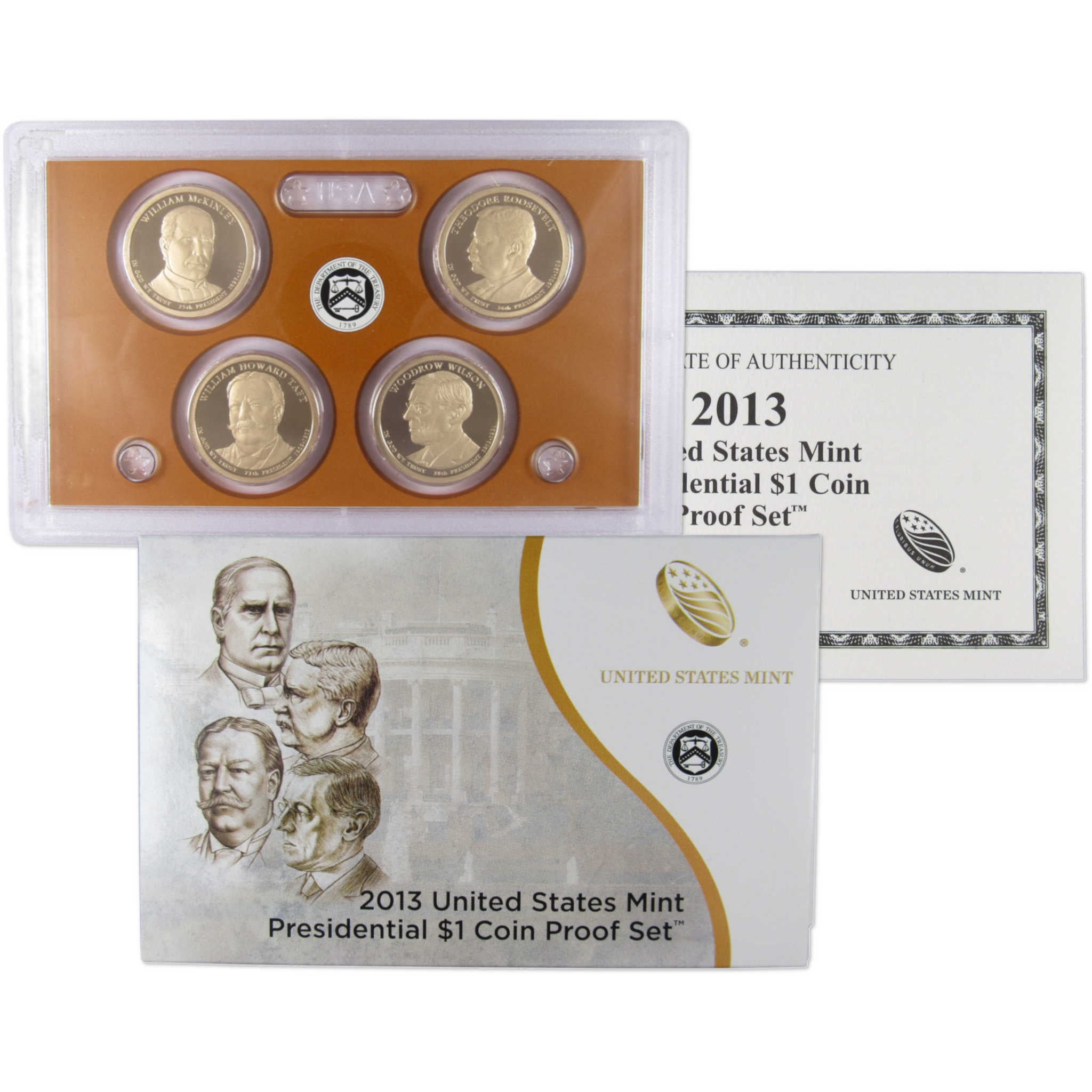 2013 Presidential Dollar Proof Set U.S. Mint Original Government ...