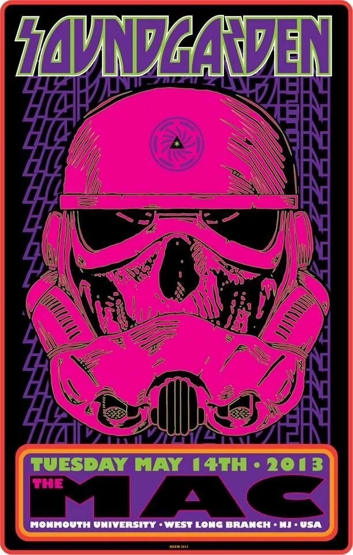 2013 SoundGarden Concert Poster Wall Art print is es Chris Cornell 24 x ...