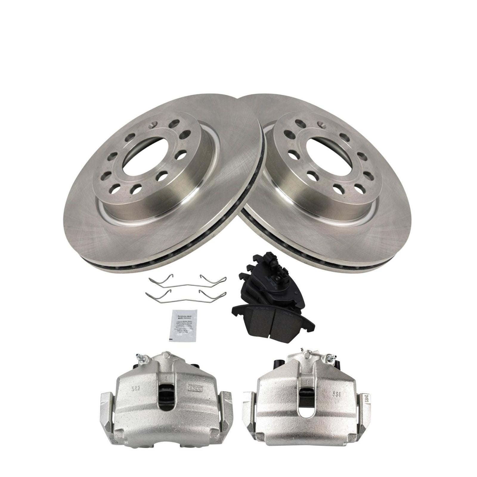 2013 Swagen for GTI & 2011-2017 for Jetta Front Brake Pad & Rotor ...