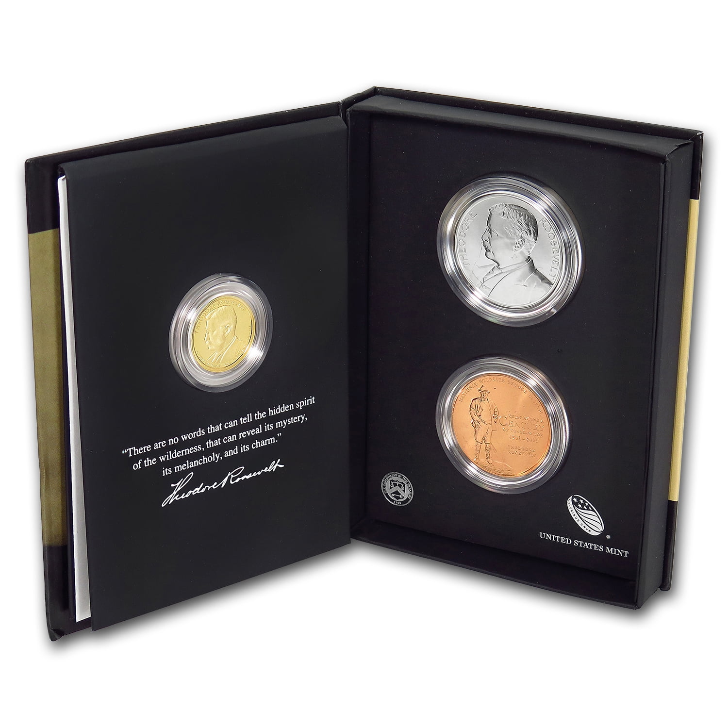 U.S. Mint 2013 Theodore Roosevelt Coin & Chronicles Set - Walmart.com