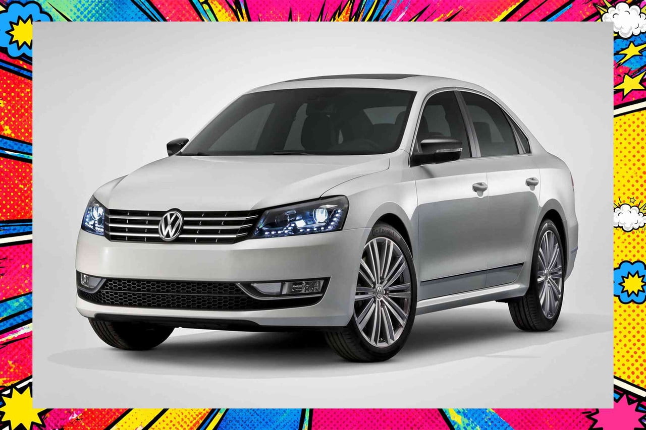 2013 Volkswagen Passat Performance Concept Car Poster - Pop Art Edition ...