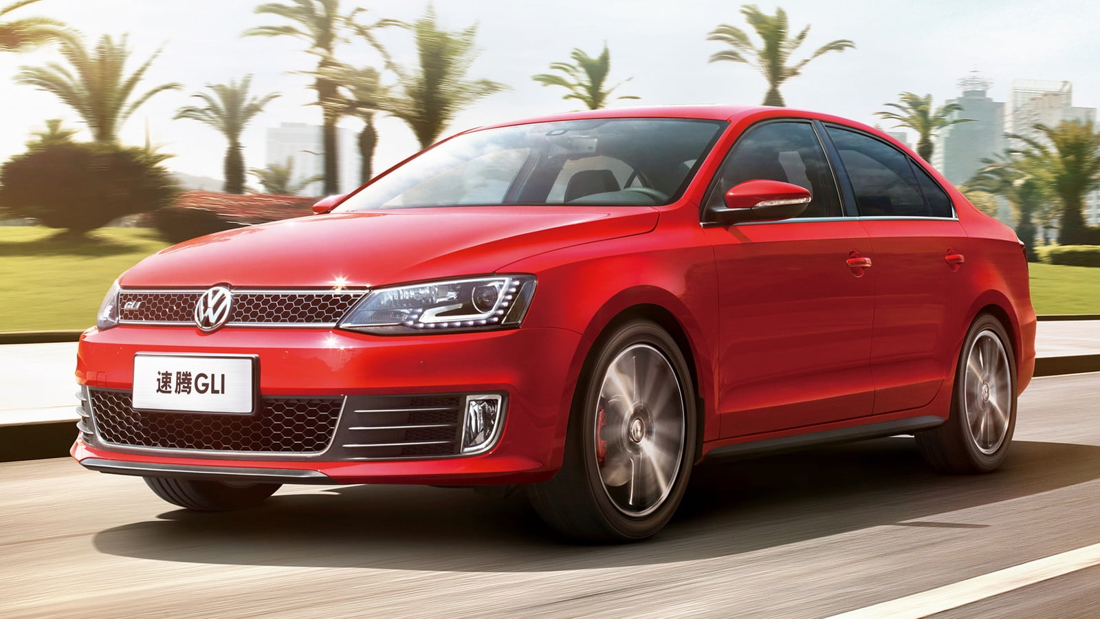 2013 Volkswagen Sagitar GLI Car - Style A - 20x30 Inch Glossy Laminated ...