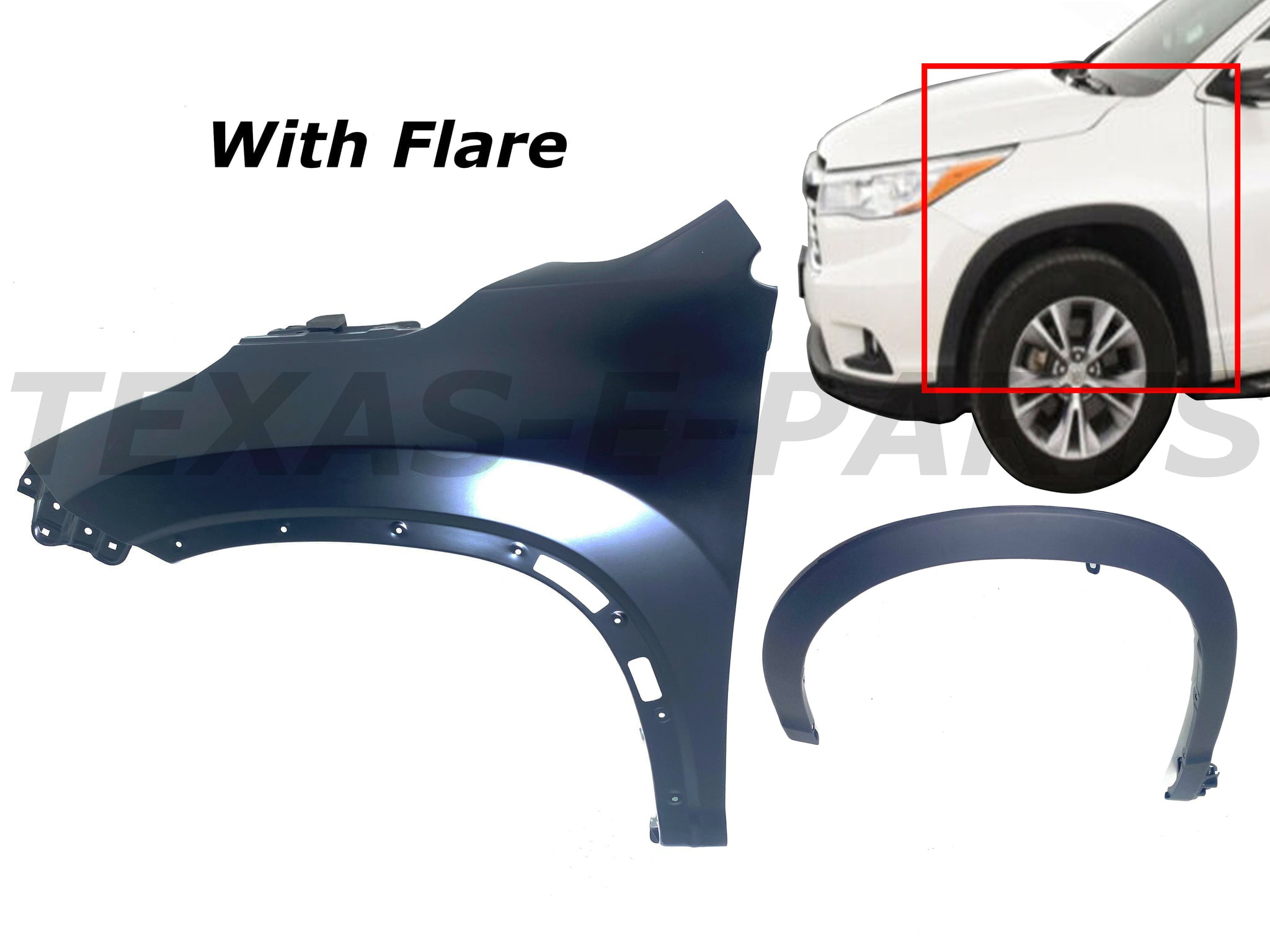 2014 2015 2016 2017 2018 2019 Compatible With Toyota Highlander Front ...