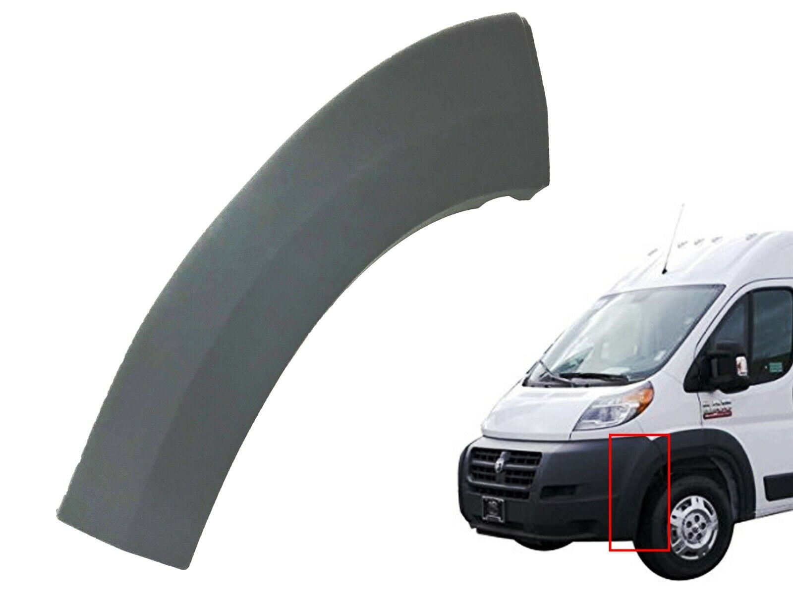 2014 2015 2016 2017 2018 Compatible With Ram Promaster Front Bumper ...