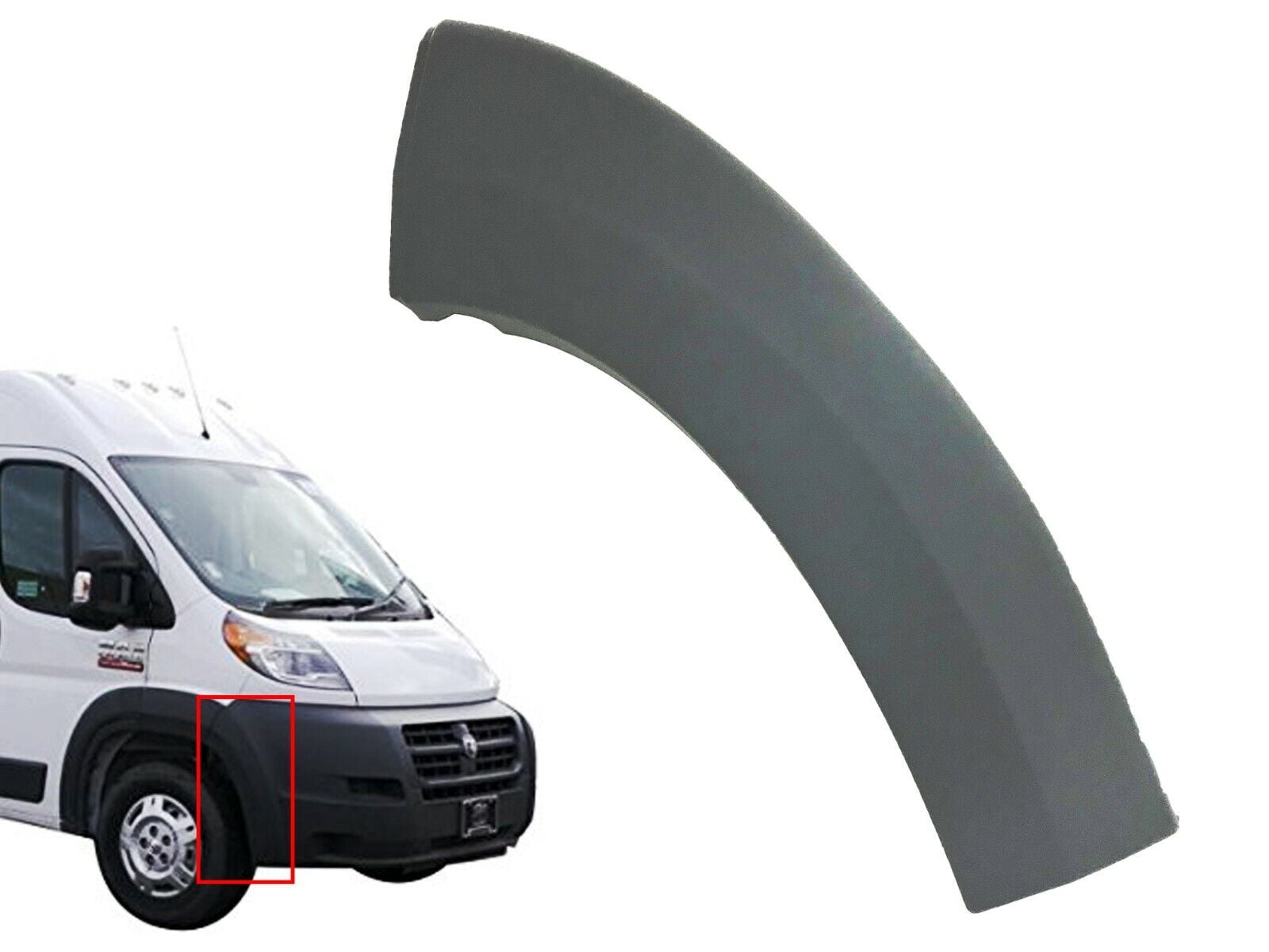 2014 2015 2016 2017 2018 Compatible With Ram Promaster Front Bumper ...