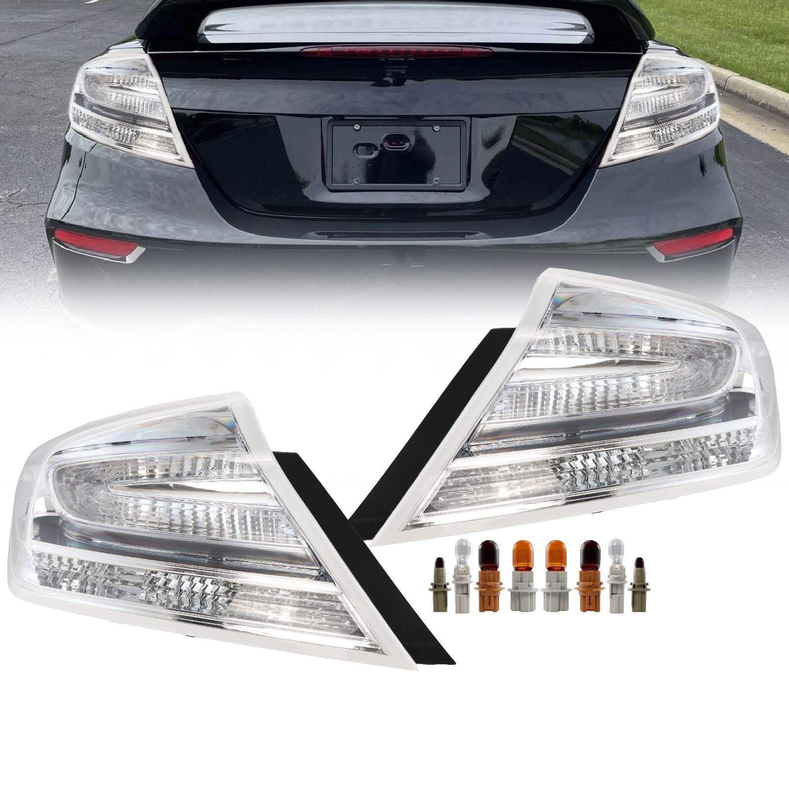 2014-2015 Civic Honda Civic 2 Door Coupe & SI All Clear Lens Tail Light ...